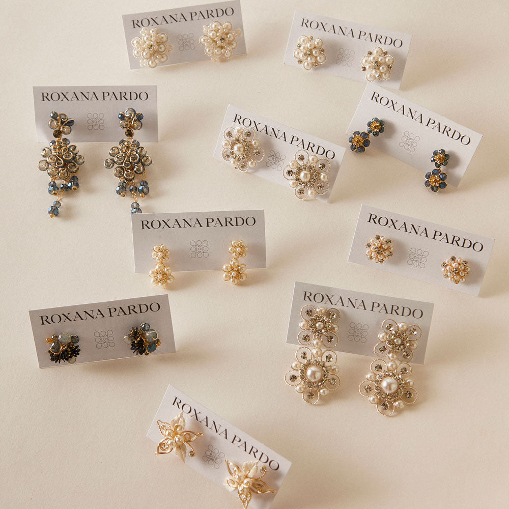 Compra aretes para mujer modernos y elegantes | Roxana Pardo